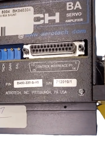 AEROTECH BA50-320-S - Buy New or Get Repaired - Accu Global